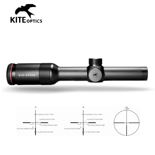 KITE Optics B6 1-6x24 I :: Gunsmarket